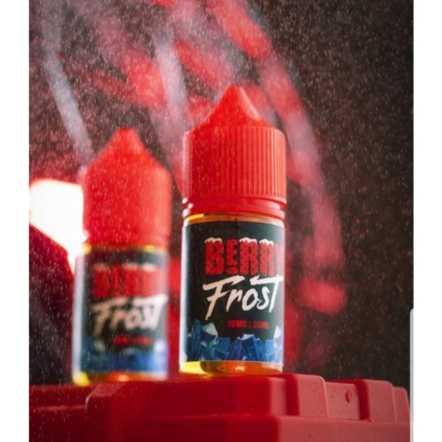 Jual BERRY FROST 30ML STRAWBERY MINT ORIGINAL BERRY FROST PODS FRIENDLY ...