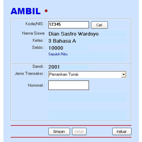 Jual SOFTWARE TABUNGAN SEKOLAH | Shopee Indonesia