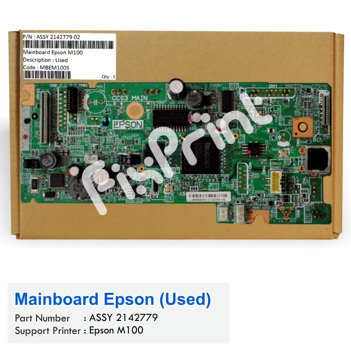 Jual Mainboard Printer Epson M100 Motherboard M100 Logic Board M100 ...