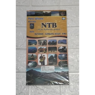 Jual PETA WISATA PROVINSI NUSA TENGGARA BARAT (NTB) | Shopee Indonesia