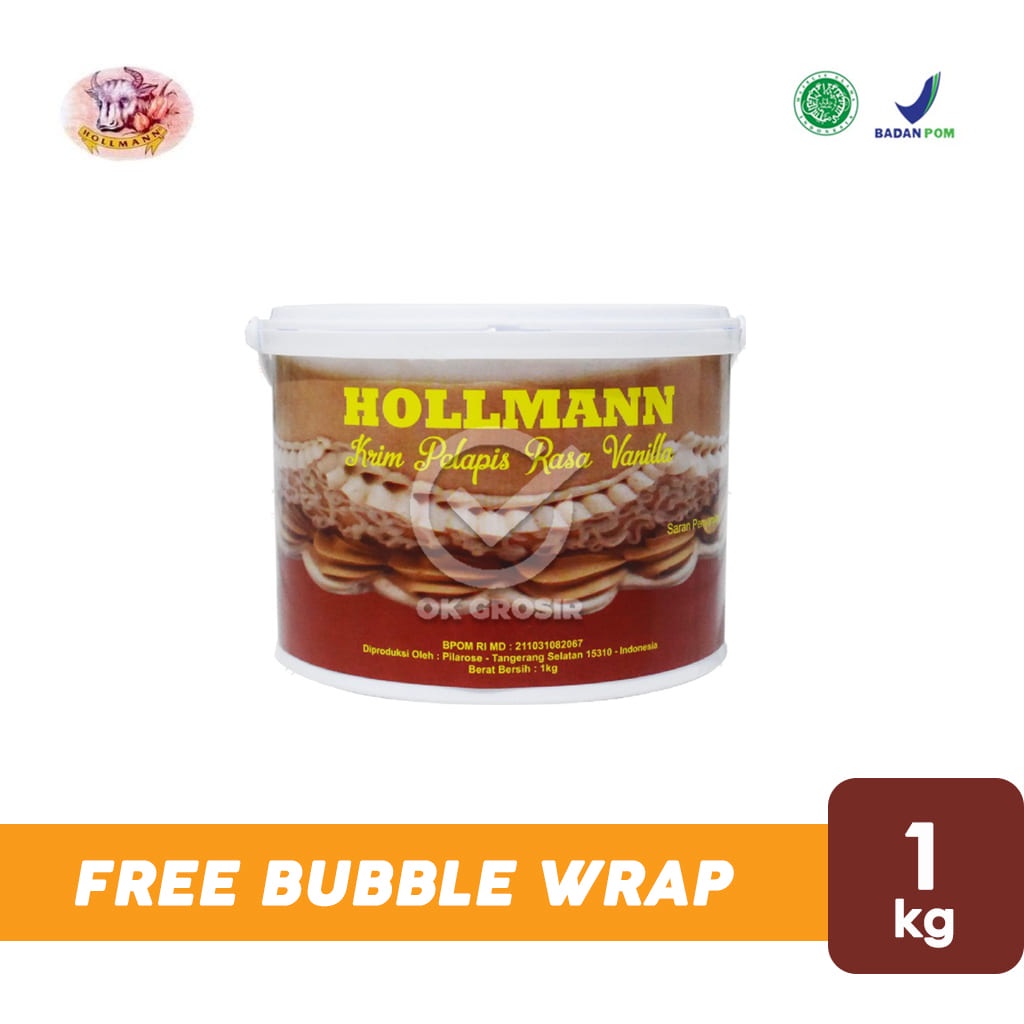 Jual Hollmann Krim Pelapis / Hollman Buttercream (Pail 1 Kg) | Shopee ...