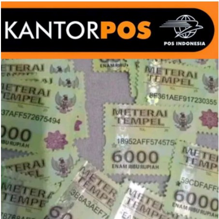 Jual Materai 6000 Matrai Meterai | Shopee Indonesia