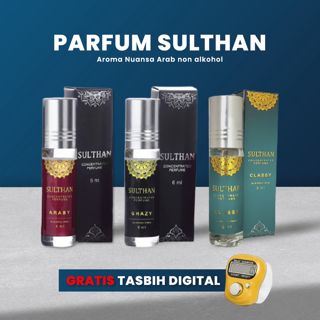 Jual Minyak Wangi solat Non Alkohol Pria dan Wanita Parfume Sholat ...