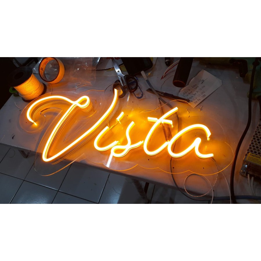 Jual Neon Flex Custom Nama / Neon Sign / Dekorasi Cafe / LED CAFE ...