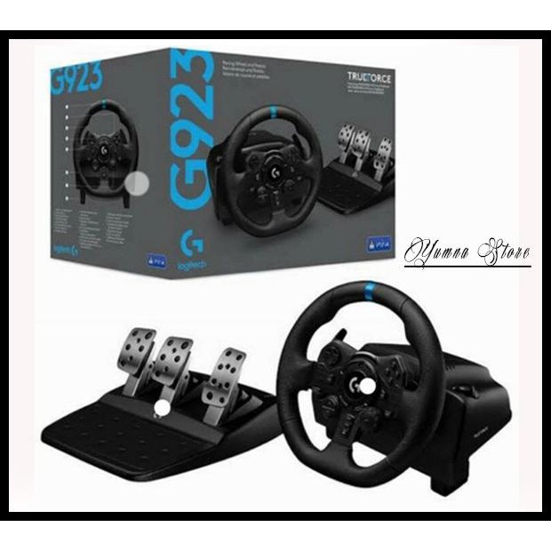 Jual Logitech G923 Trueforce Sim Racing Wheel And Pedals For Ps4 / Ps5 / Pc | Shopee Indonesia