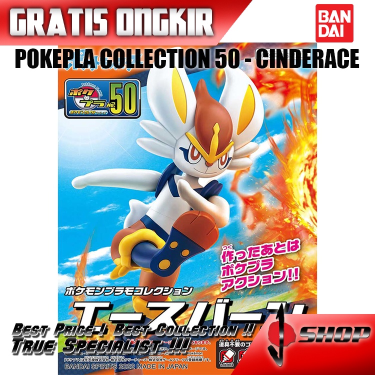 Jual POKEMON PLAMO 50 SELECT SERIES - CINDERACE | Shopee Indonesia