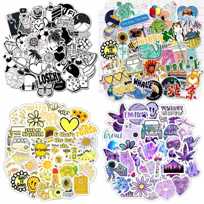 Jual LPS 45 PCS STIKER TUMBLR CUTE | STIKER LAPTOP HP SEPEDA HELM KOPER ...
