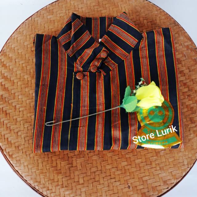 Jual kebaya wanita Baju Lurik / Surjan Lurik / Batik Pria / Baju Adat ...
