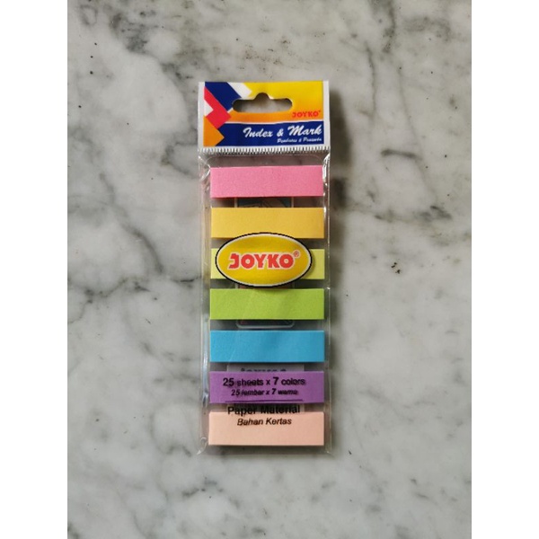 Jual stickynote kertas joyco 7 warna | Shopee Indonesia
