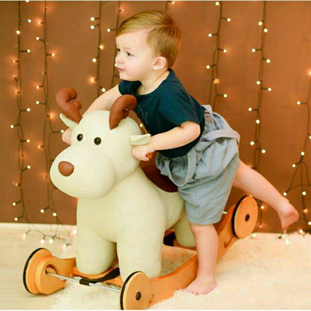 Jual Mainan kuda-kudaan anak Little Forest Rocking Horse Ride | Shopee ...