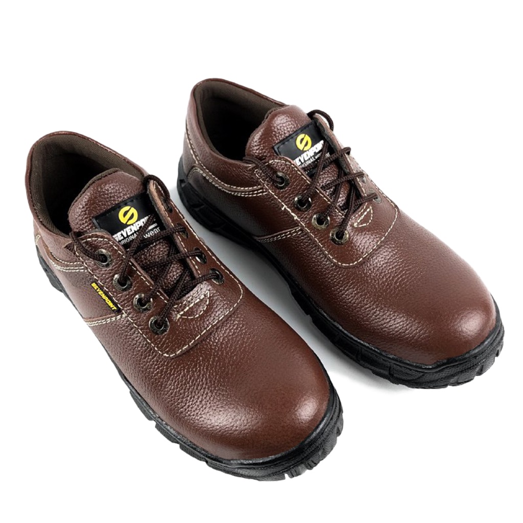 Jual Sepatu Safety Original Pria Tali Septi Sevenpoint Proyek Lapangan ...