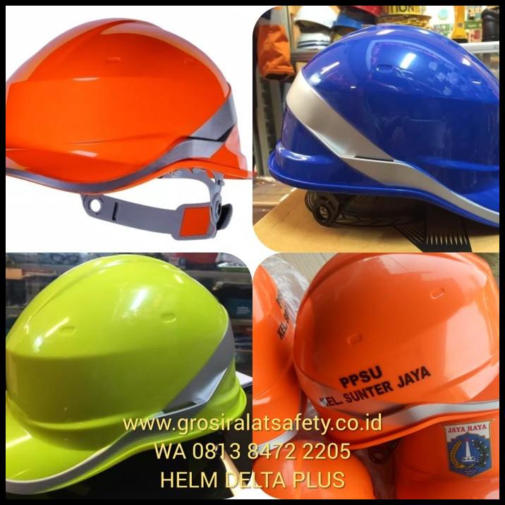 Jual Helm Safety Abs Delta Plus,Helm Ppsu Bahan Abs Oranye,Helm Oranye ...