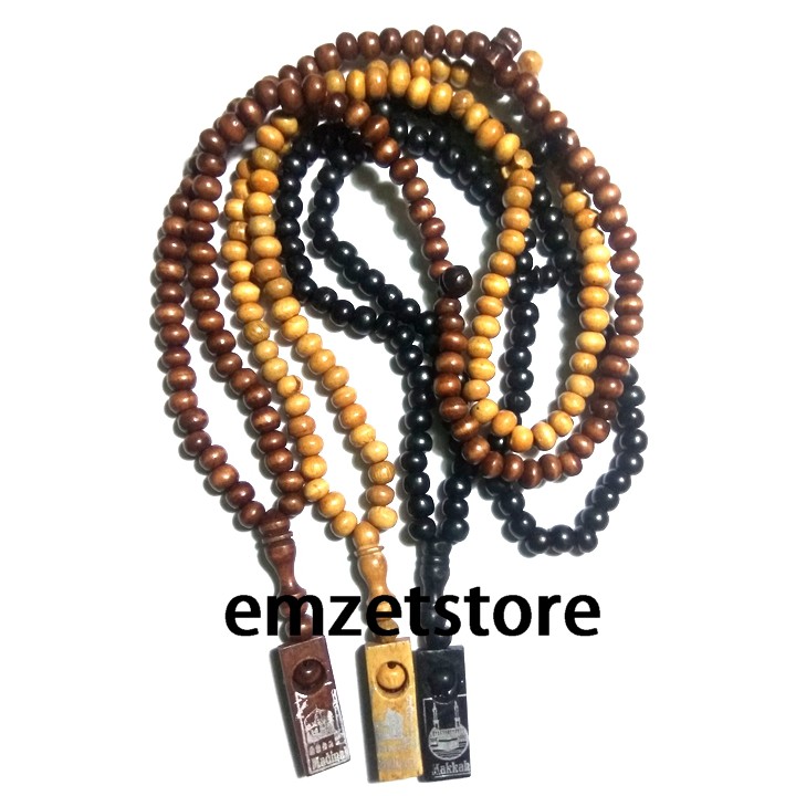 Jual TASBIH KAYU 99 Tasbih kayu warna | Shopee Indonesia