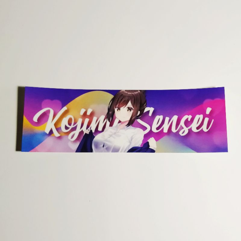 Jual stiker - sticker kaca jdm car slap anime waifu japan | Shopee ...