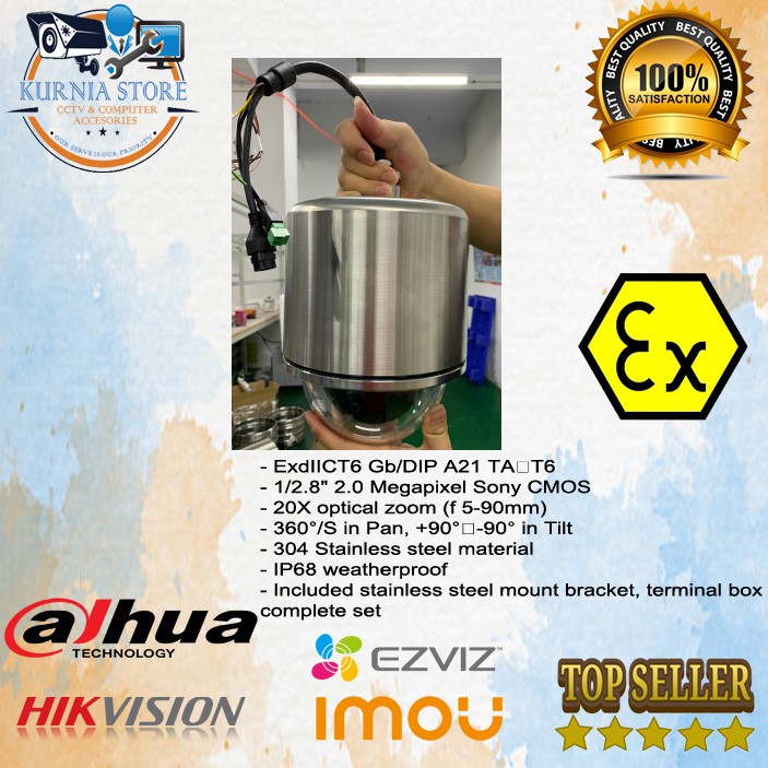 Jual Explosion Proof PTZ 20X Explosion-Proof CMOS AHD Camera | Shopee ...