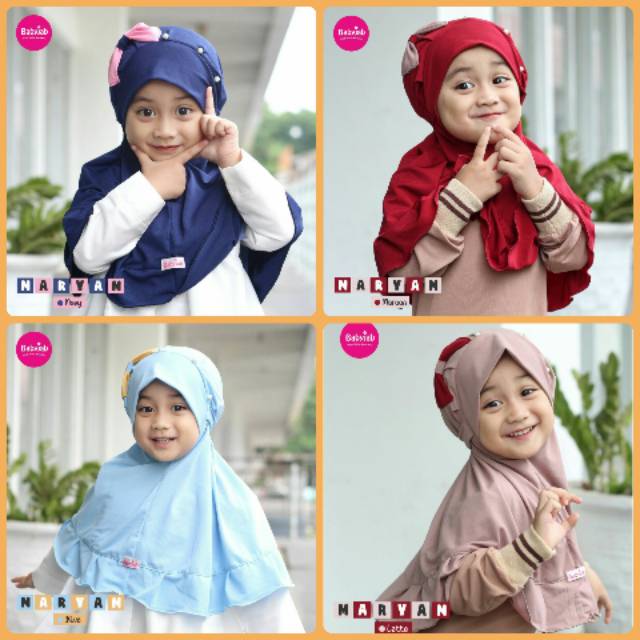 Jual NCR/ maryam hijab kids | Shopee Indonesia