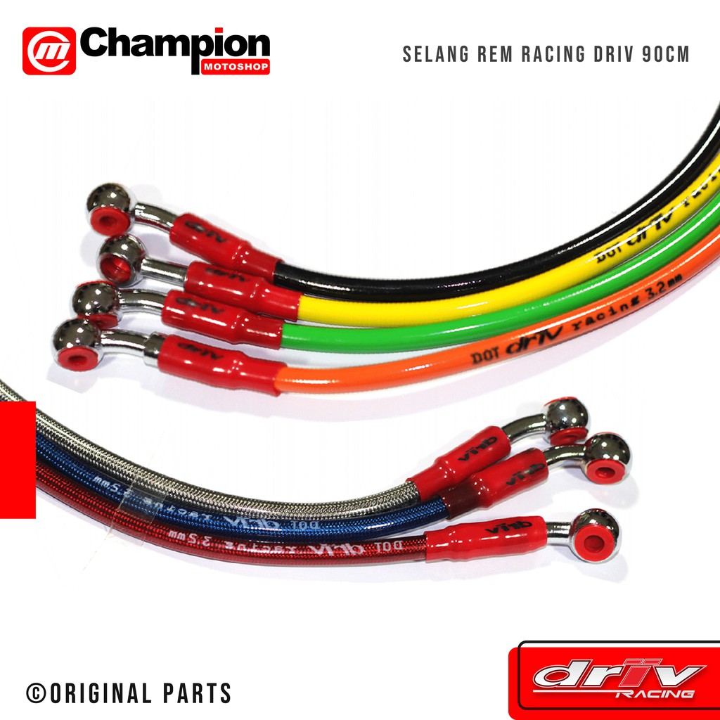 Jual Selang Rem Motor Universal 90 Cm Racing Driv | Shopee Indonesia