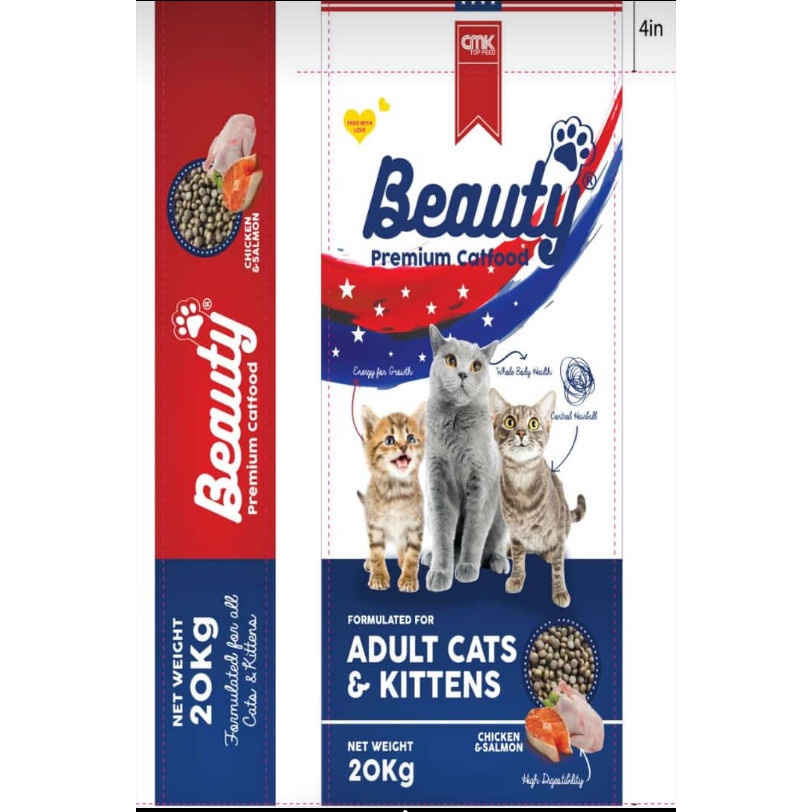 Jual Beauty 20 Kg Cat Food Makanan Kucing 20Kg | Shopee Indonesia
