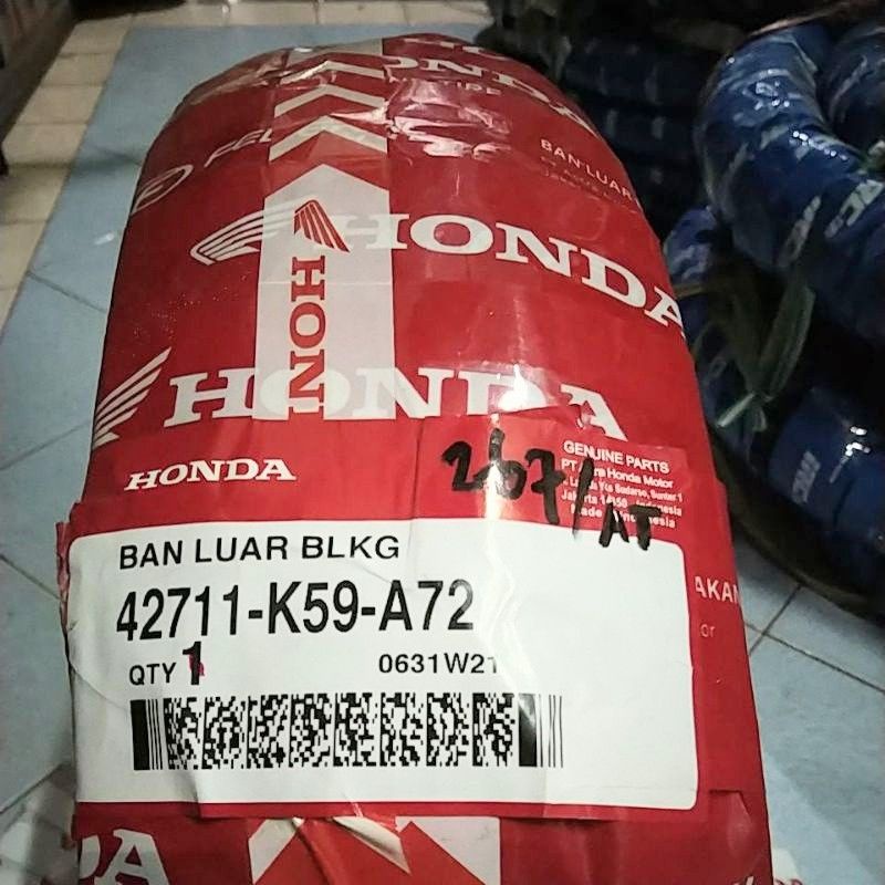 Jual BAN 100/80-14 AHM Tubeless BAN BELAKANG HONDA MATIC VARIO 150 42711-K59-A72 | Shopee Indonesia