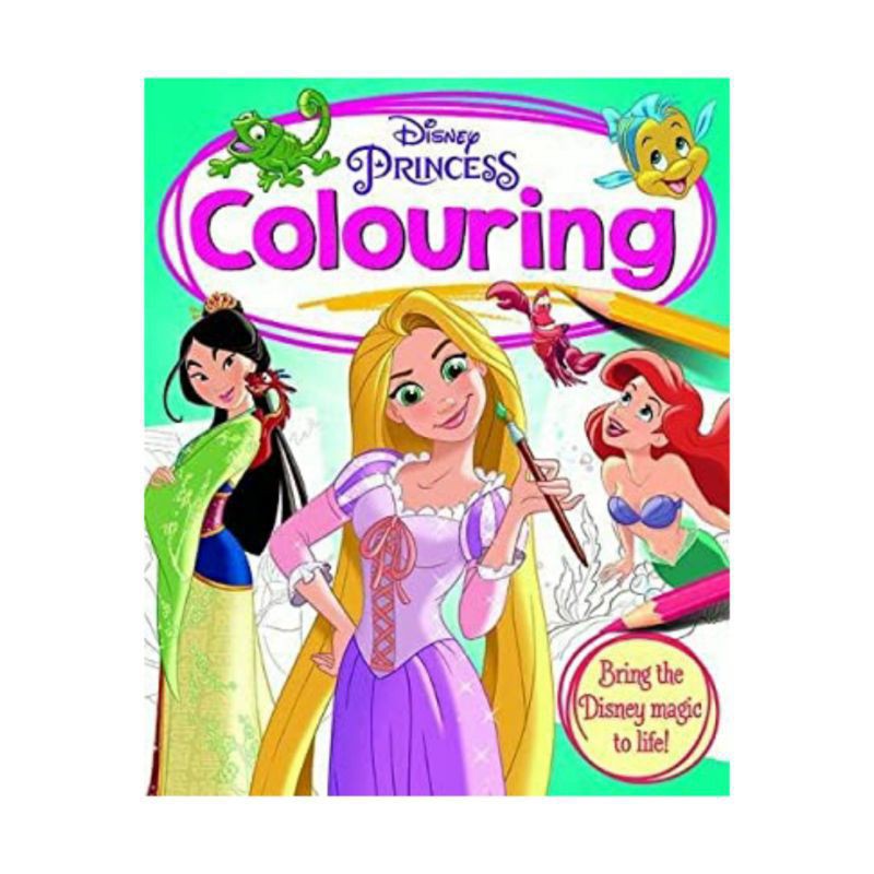 Jual BUKU MEWARNAI DISNEY PRINCESS COLOURING RAPUNZEL MULAN | Shopee Indonesia