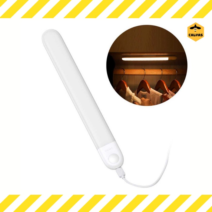 Jual Lampu Tempel LED Strip Magnetic USB Recharge with Sensor Baseus ...