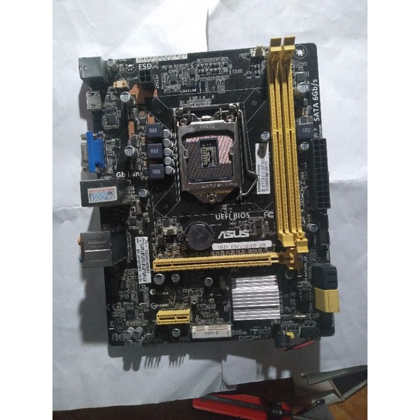 Jual mainboard asus h81m-e/m52ad/dp | Shopee Indonesia