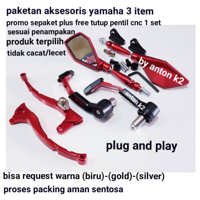 Jual HANDLE REM VARIASI-HANDLE BRAKE AKSESORIS MOTOR MIO J/MIO FINO ...