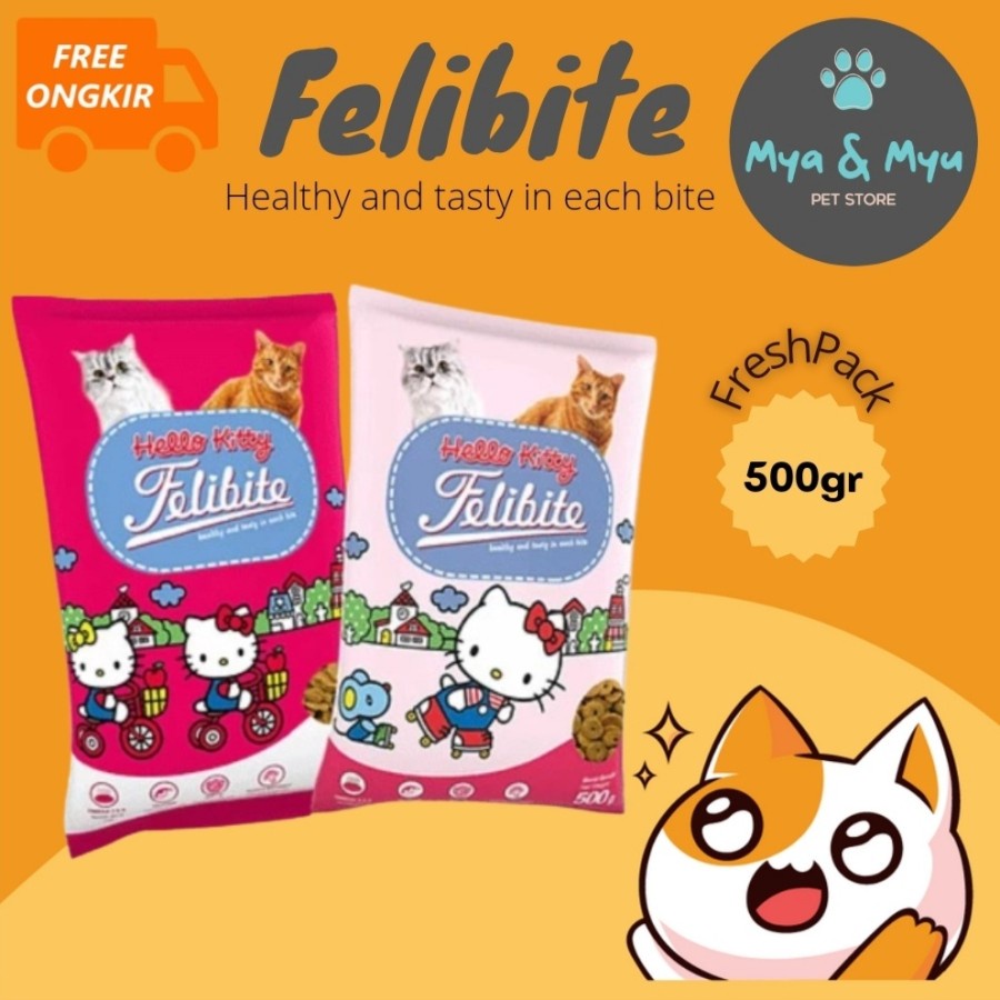 Jual Felibite Cat Food Adult 500gr | Shopee Indonesia