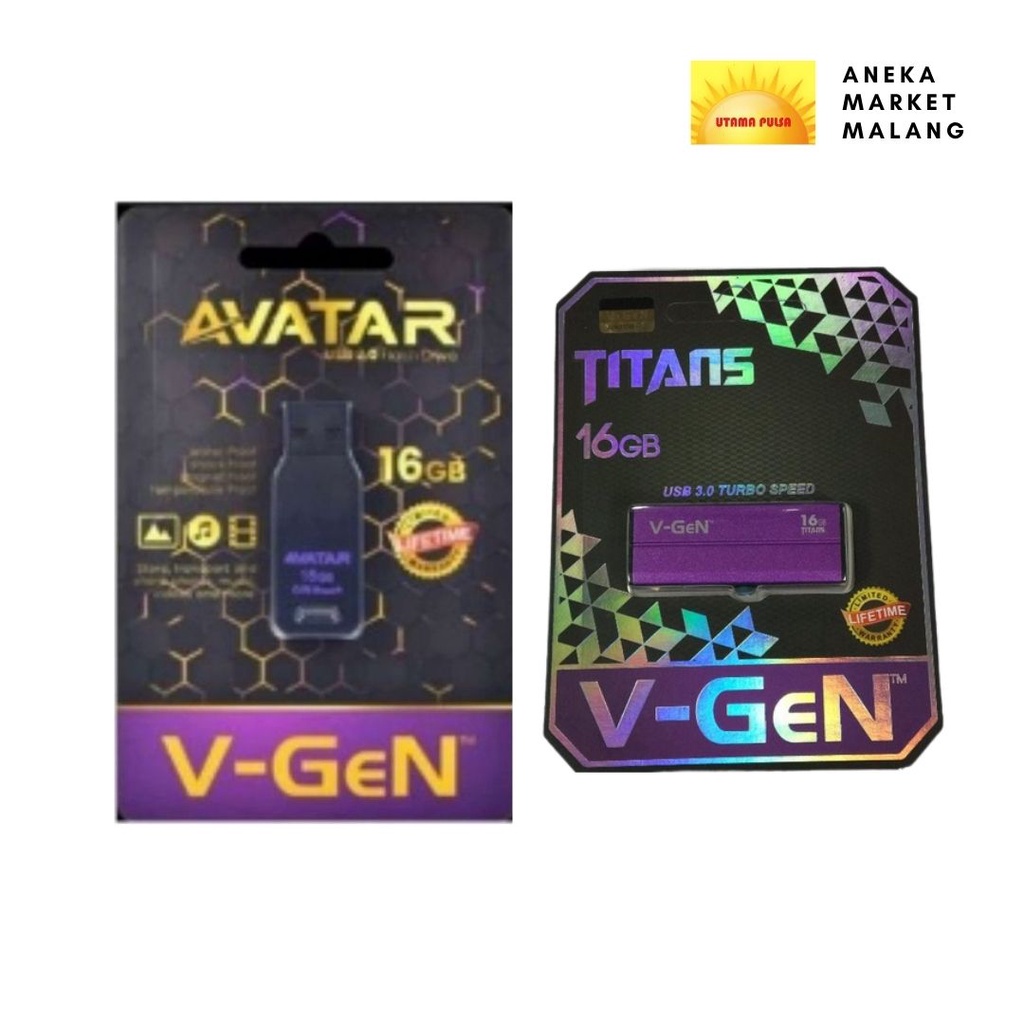 Jual Flashdisk VGEN V-GEN Avatar Titans 16GB 16 gb USB 2.0 Flashdrive ...