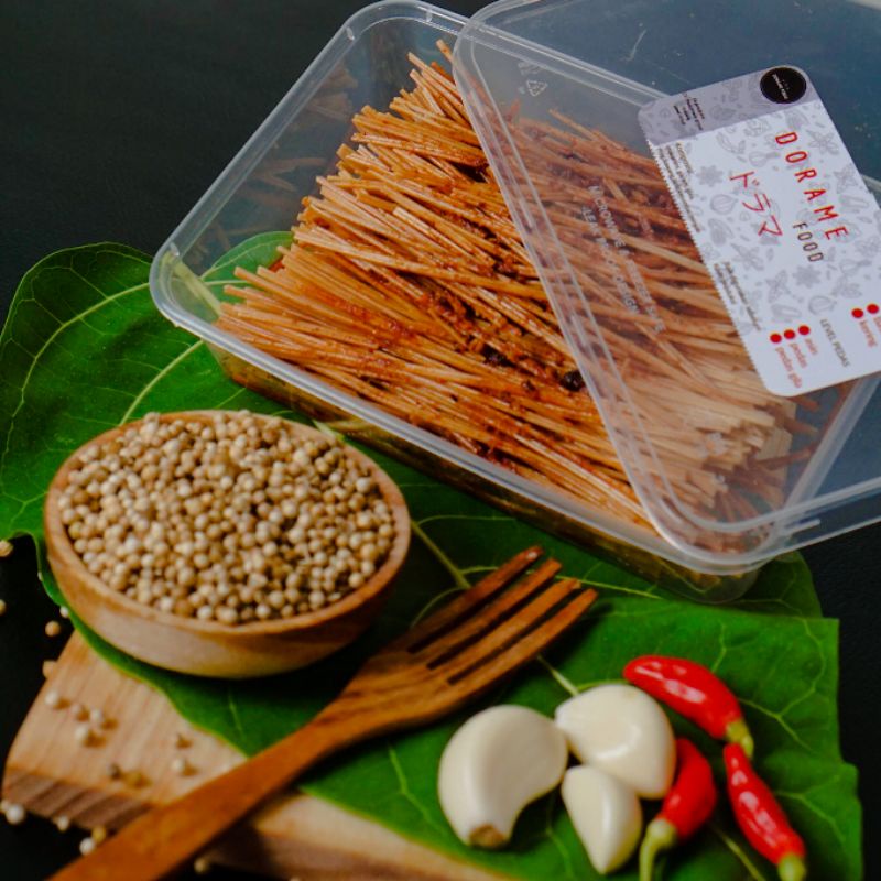 Jual (Dorame) Aneka Cemilan Box 500ml Daun Jeruk dan bumbu bawang ...