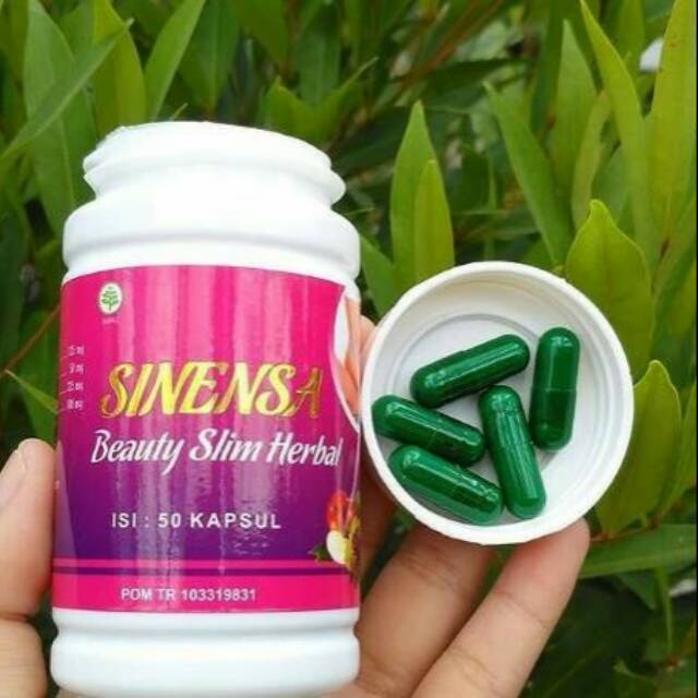 Jual Sinensa Beauty Slim Herbal / isi 50 Kapsul / BPOM ORIGINAL ...