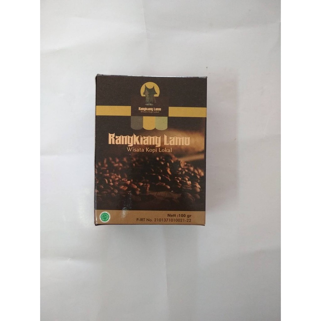 Jual Kopi Rangkiang Lamo Robusta Kemasan 100 gram - Asli Padang ...