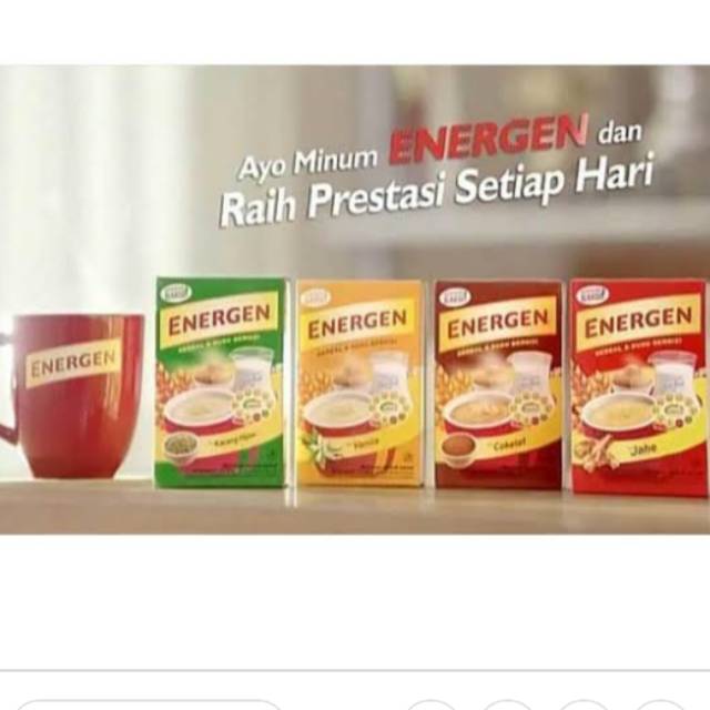 Jual Energen 5 Sachet x 30gr | Shopee Indonesia