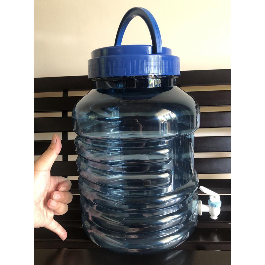 Jual Galon air minum 10 liter / 10L plus tambah keran portable /gallon ...