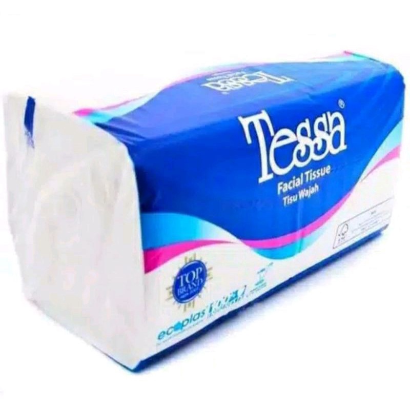 Jual Tissue Tessa 250 Sheet 2 Ply Facial Tissue Wajah Lembut Tebal ...