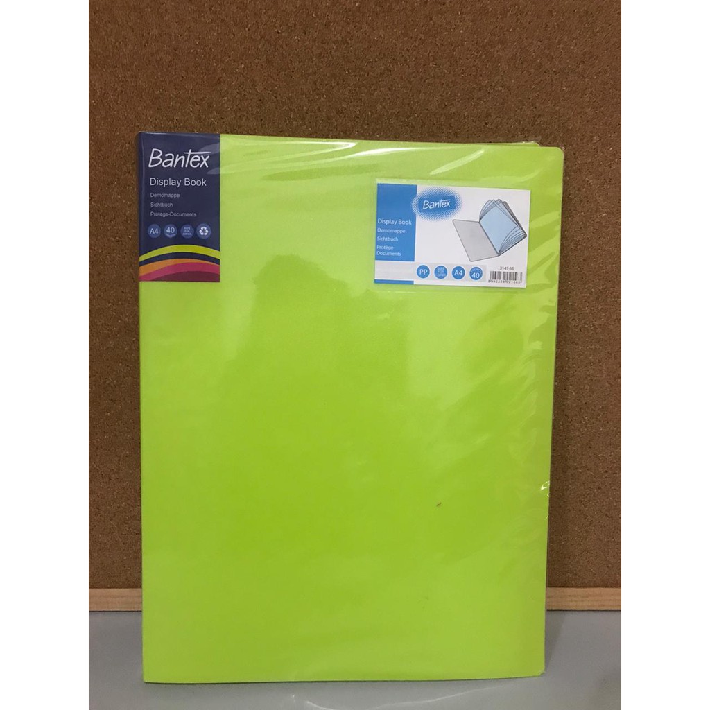 Jual Clear Holder Bantex Ukuran A4 ISI 40 lembar | Shopee Indonesia