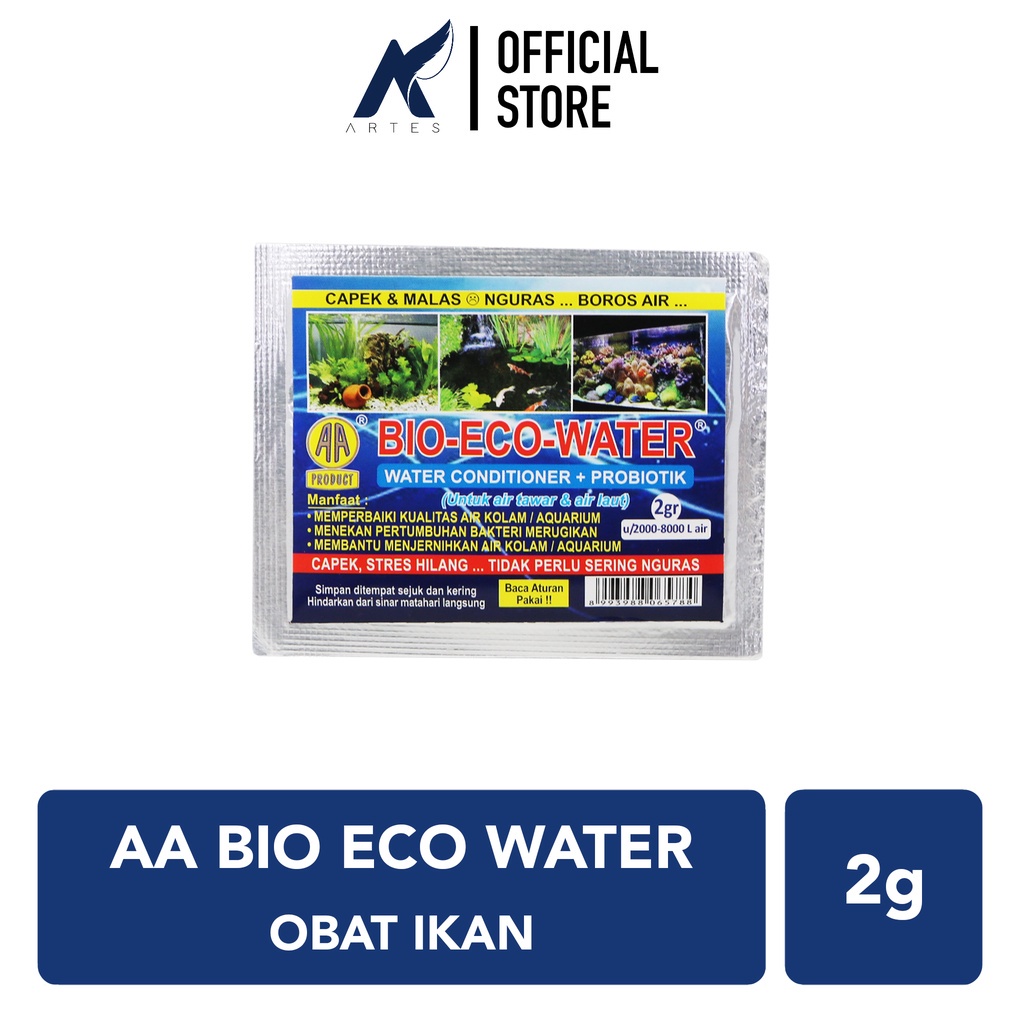 Jual AA BIO ECO WATER Obat Probiotik Penjernih-Conditioner-Kondisioner ...