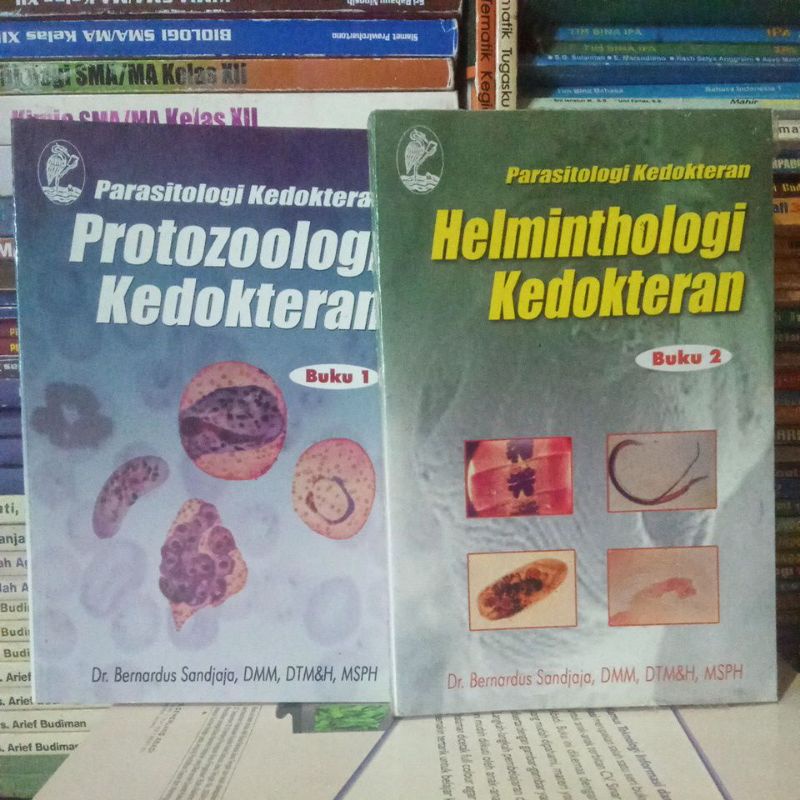 Jual Buku PARASITOLOGI KEDOKTERAN;PROTOZOOLOGI(Buku 1) & HELMINTHOLOGI ...