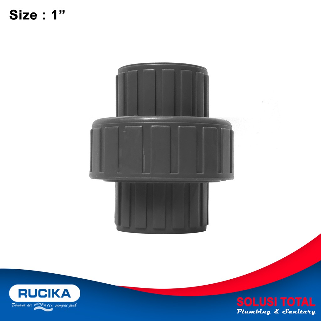 Jual Water Mur Moor Drat 1" Union Thread AW 1 Inch PVC Rucika | Shopee ...