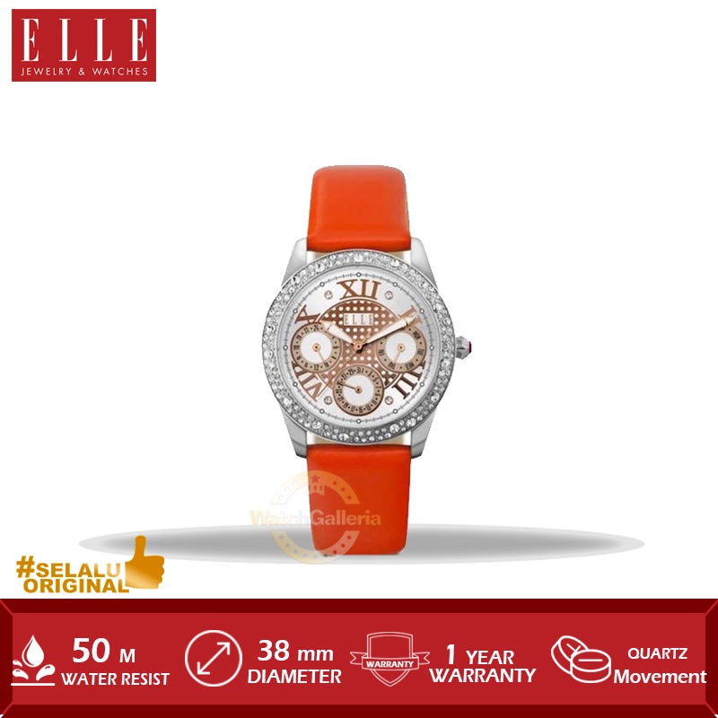 Jual Jam Tangan Analog Ladies ELLE EL20365S06N Original Murah | Shopee ...