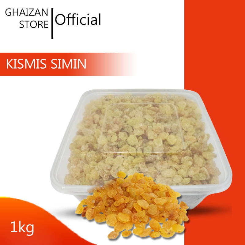 Jual [ GS ] Kismis Simin Manis 1 kg / Kismis Simin Kering / Kismis ...