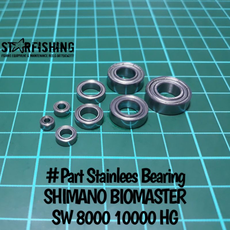 Jual Part Bearing SHIMANO BIOMASTER SW 8000 10000 HG PG | Shopee Indonesia