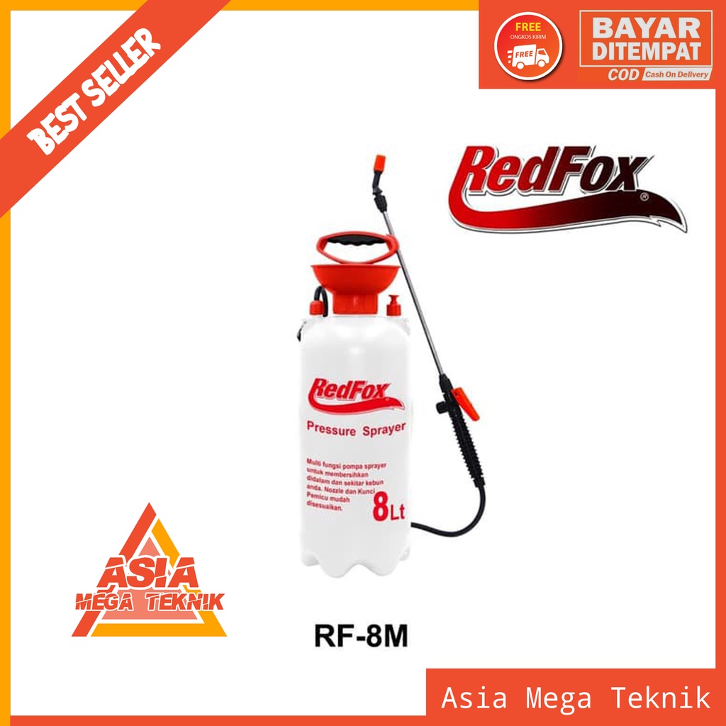 Jual SPRAYER 8 LITER REDFOX SPRAYER HAMA SPRAYER TANAMAN SEMPROTAN ...