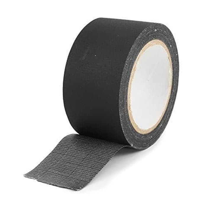 Jual Selotip Isolasi Lakban Kain Jilid Hitam Cloth Tape 48mm Besar ...