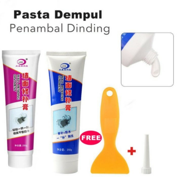 Jual Magic Wall mending ointment pasta dempul krim penambal dinding instan original | Shopee ...