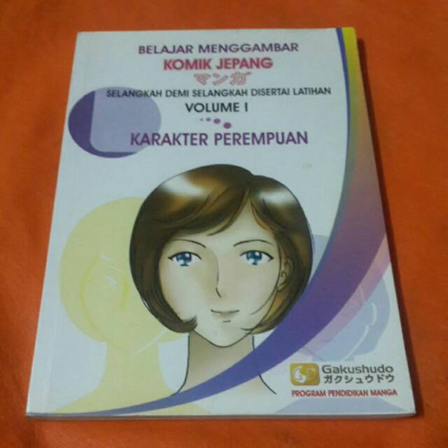 Jual Belajar Menggambar KOMIK JEPANG (Volume 1 Karakter Perempuan ...