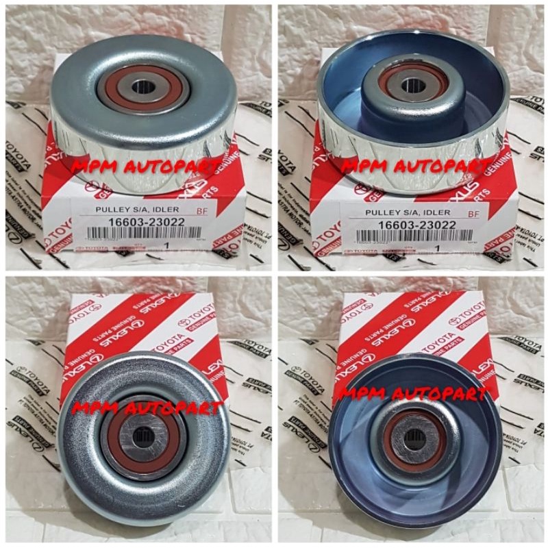 Jual bearing stelan pulley pully poli tensioner ac fan belt avanza 1.5 ...