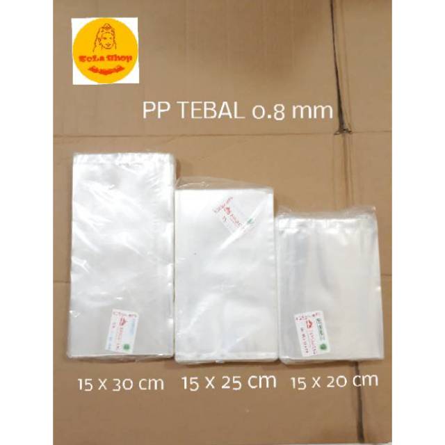 Jual Plastik PP Bening Tebal 0.8 mm/PP kaca | Shopee Indonesia