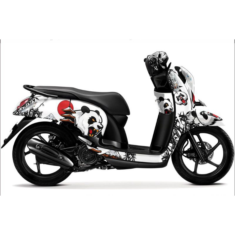 Jual STICKER DECAL SCOOPY FI FULL BODY TAHUN 2013 - 2016 STIKER MOTOR ...