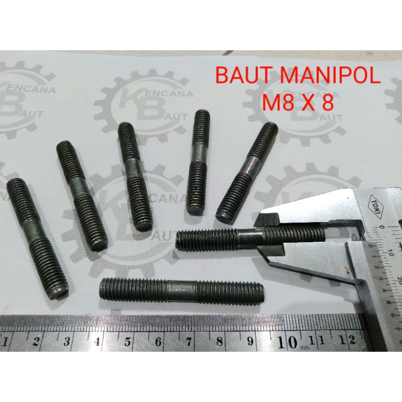 Jual Baut / Bolt / Baud Manipol / Manifold / Baut tanam M8 x M8 ...
